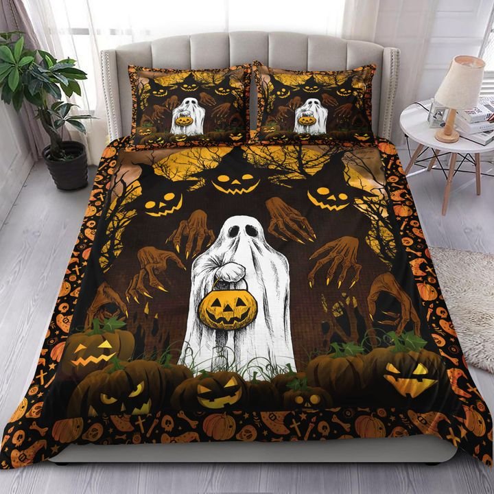 Spooky Scary Halloween Bedding Set QDH – Designfullprint