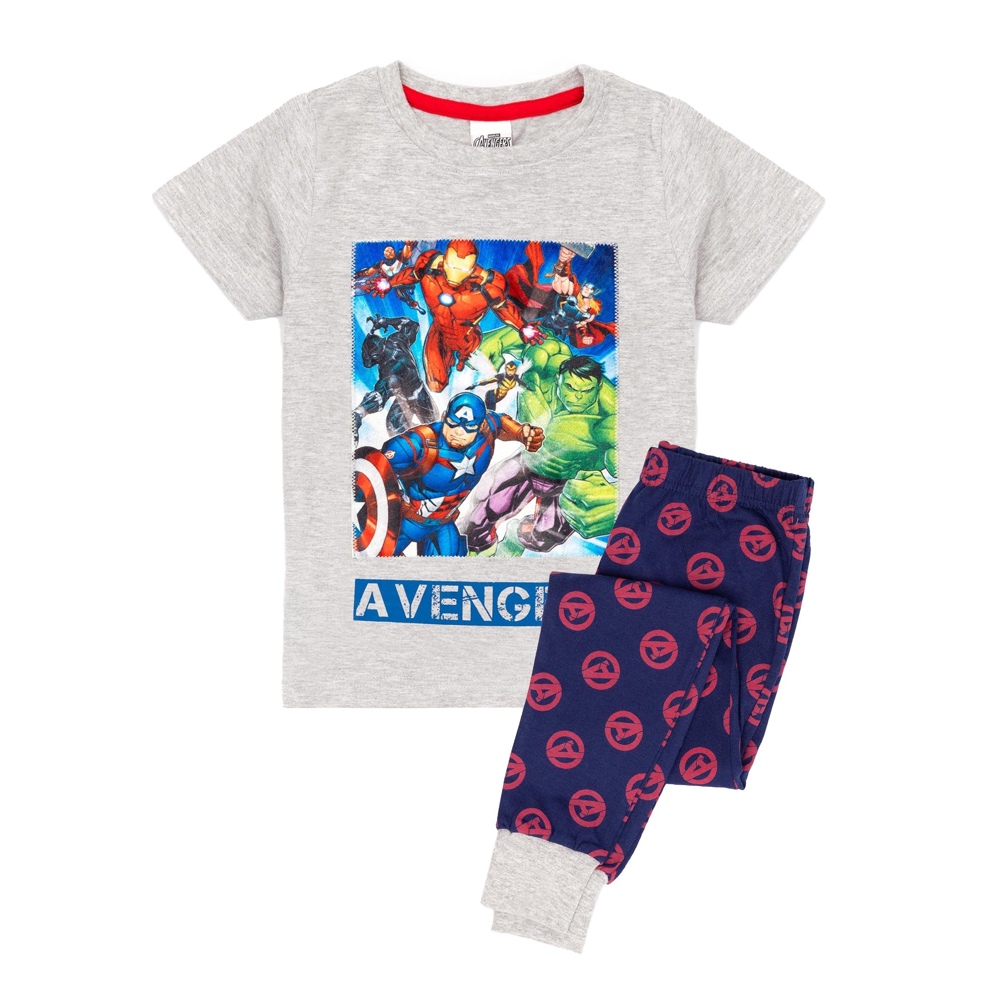 Marvel Avengers Boys Superhero Long Pyjama Set HFN – Designfullprint