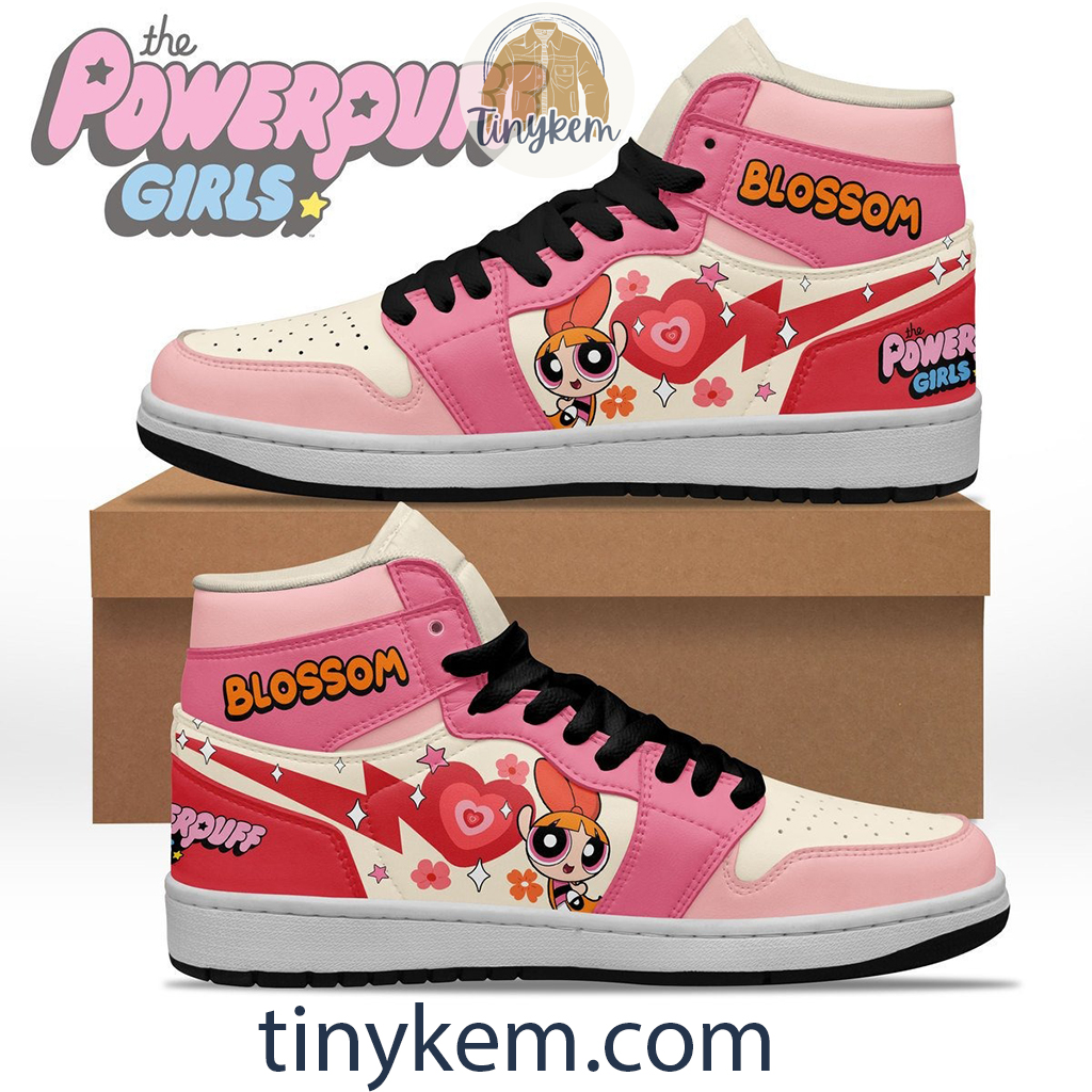 Blossom In The Powerpuff Girls Pink Xtra Sneaker Boot HG – Designfullprint