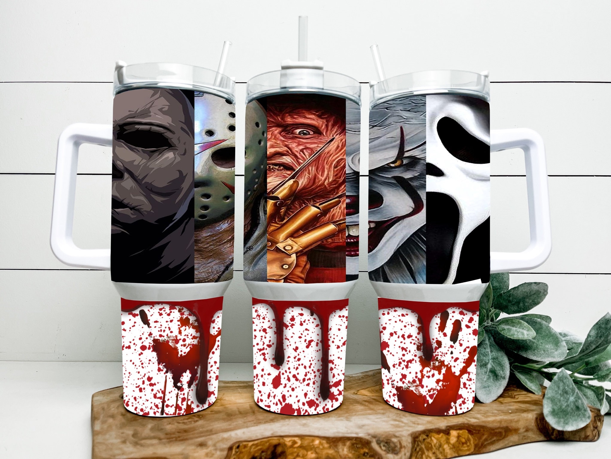 Serial Killers Horror Movies Custom Quencher 30oz or 40oz Stainless ...
