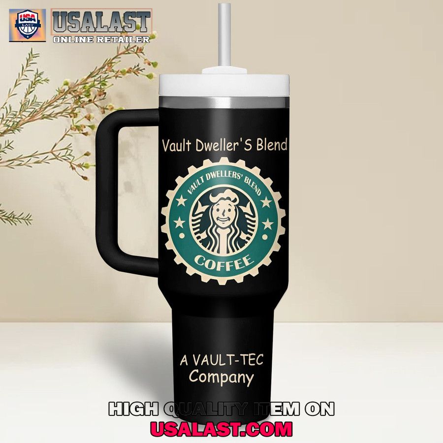 Fallout Vault Dweller’s Blend Cup 30oz or 40oz Tumbler With handle HG ...