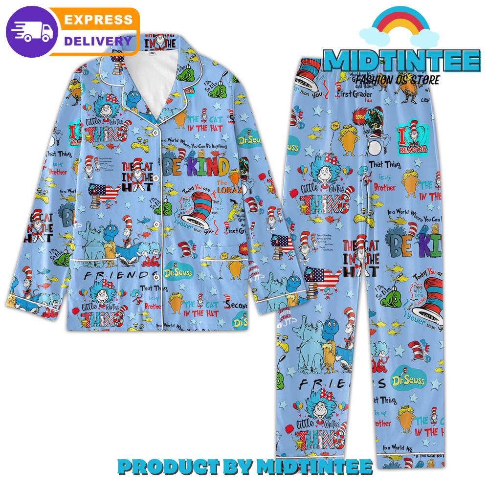 The Cat In The Hat Pyjama Pajamas Set HG Set HG – Designfullprint