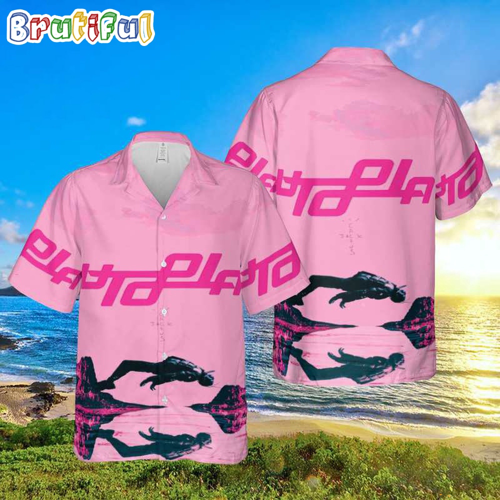 Travis Scott Utopia Pink Color Hawaiian Shirt HG – Designfullprint