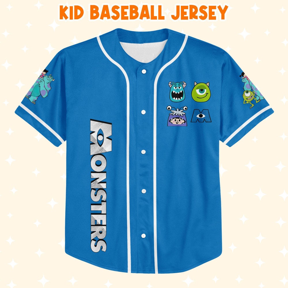 Personalize Monsters Inc Retro Monster University Mike Sulley And Boo ...