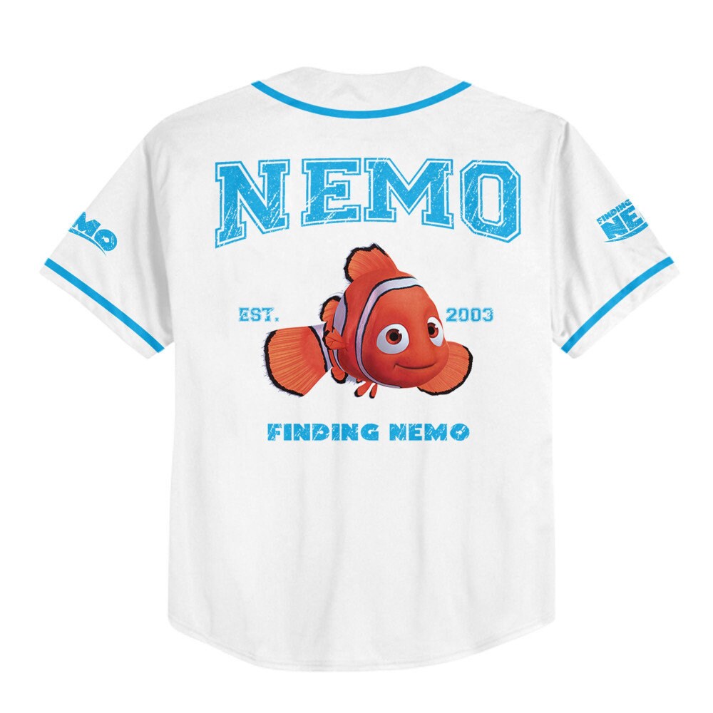 Personalized Disney Finding Nemo Vintage Nemo, Disney Baseball Jersey ...