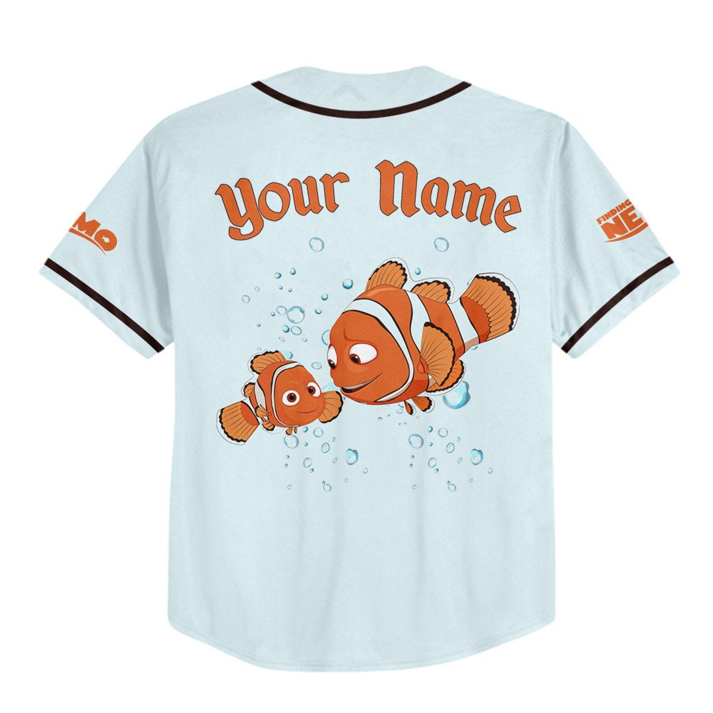 Personalized Disney Finding Nemo Marlin And Nemo, Disney Baseball ...