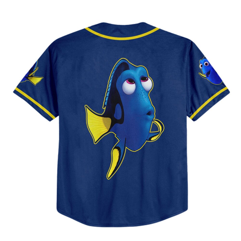 Personalized Disney Finding Nemo Dory Awesome Jersey, Disney Baseball Jersey Sports, Cute Gifts ...