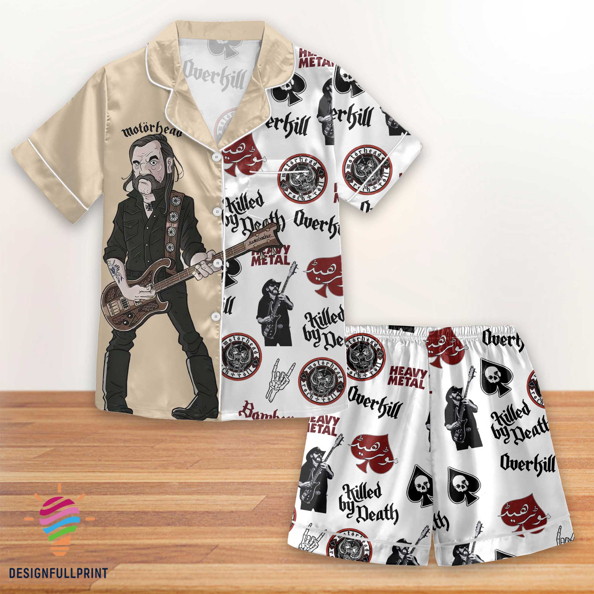Motorhead Heavy Metal Killed By Death Pyjama Pajamas Set HG Set HG ...