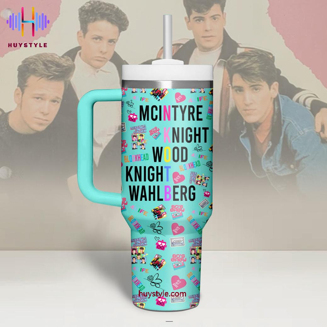 New Kids On The Block Mcintyre Knight Wood Knight Wahlberg Quencher ...