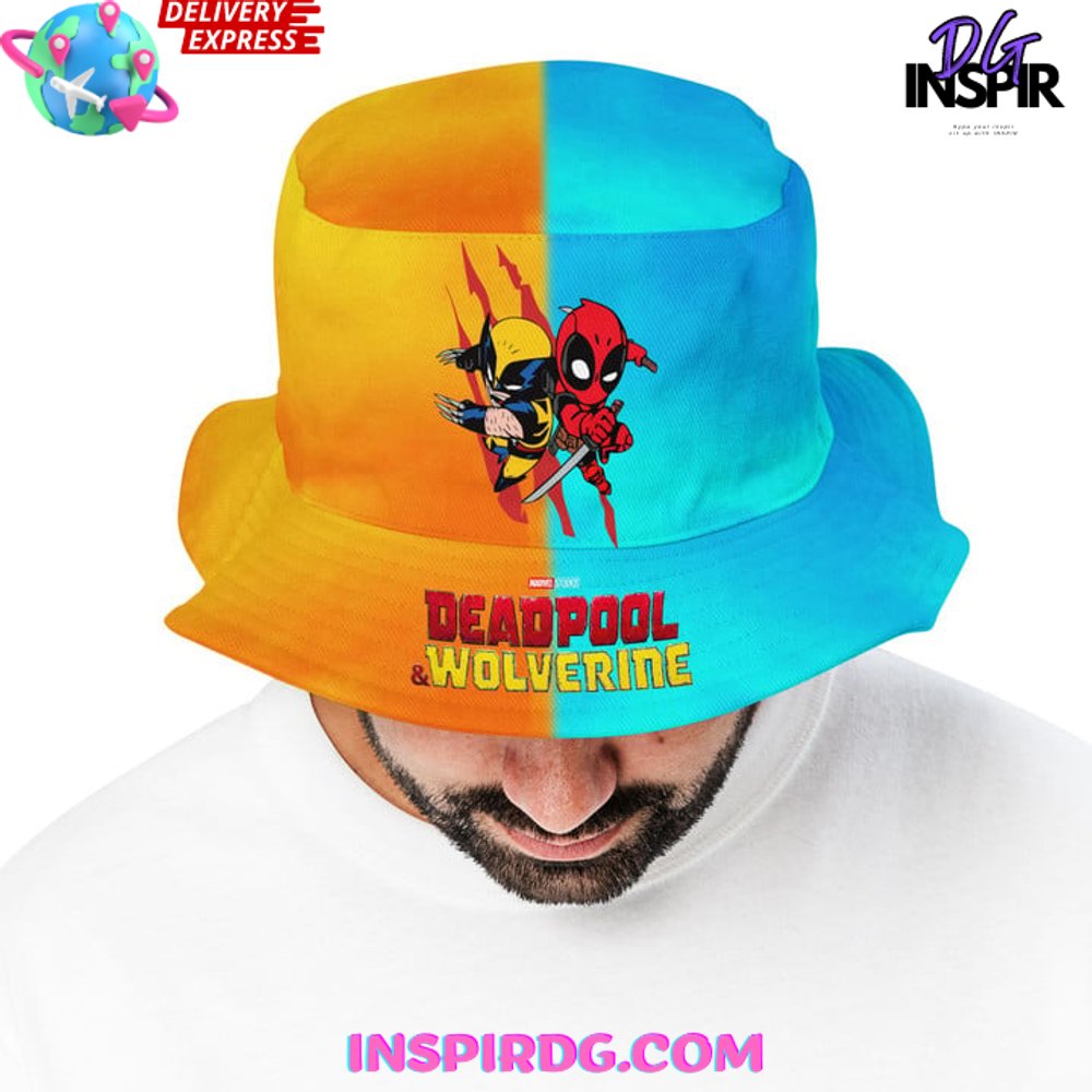 Deadpool Wolverine Dream Team Marvel Bucket Hat HG – Designfullprint