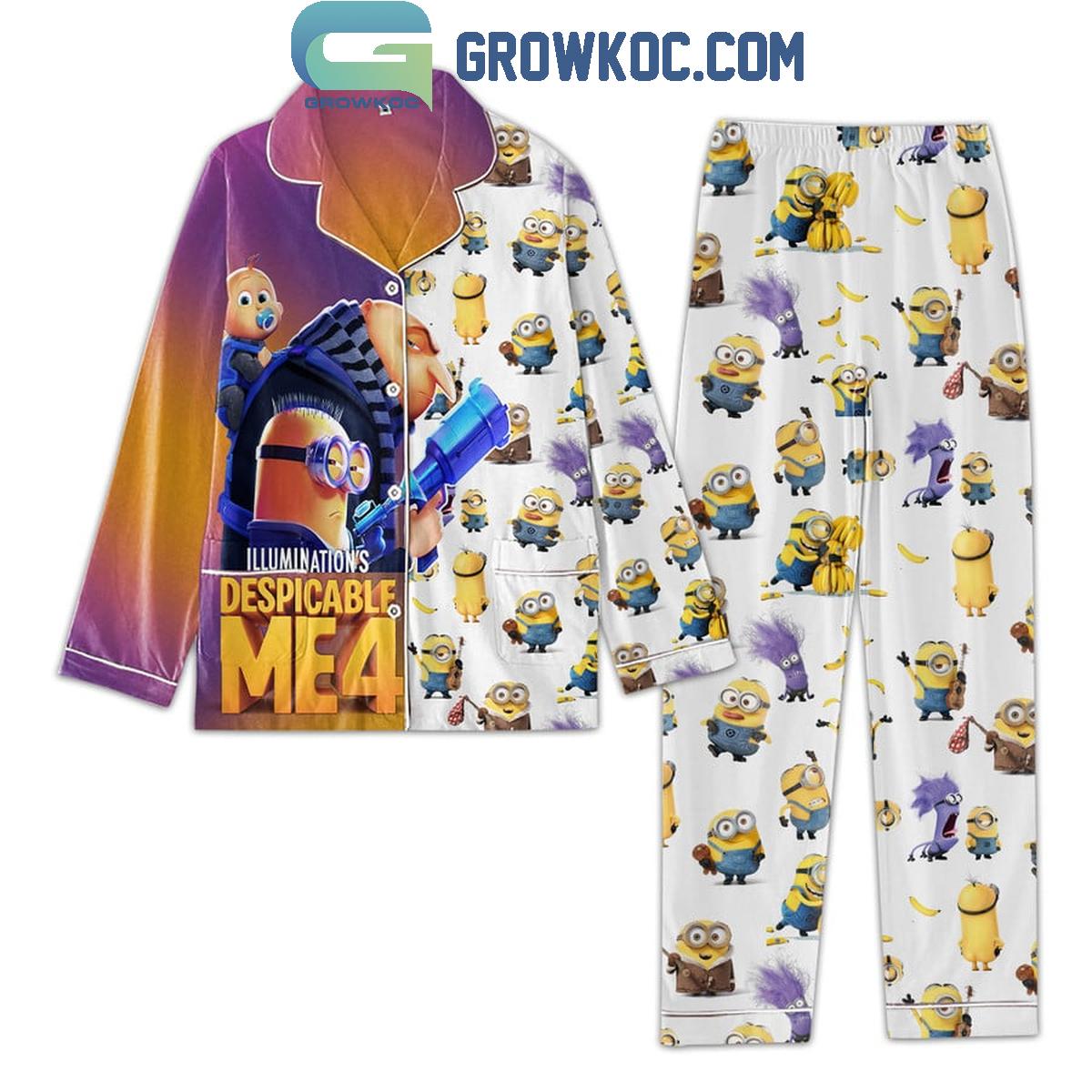 Despicable Me 4 Minions Love Pyjama Pajamas Set NVA – Designfullprint