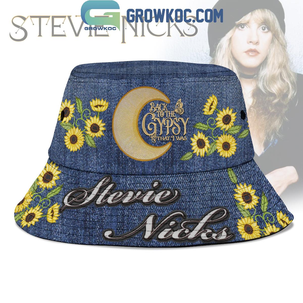 Stevie Nicks Back To Gypsy Time Bucket Hat HG Summer Vacation Gifts ...