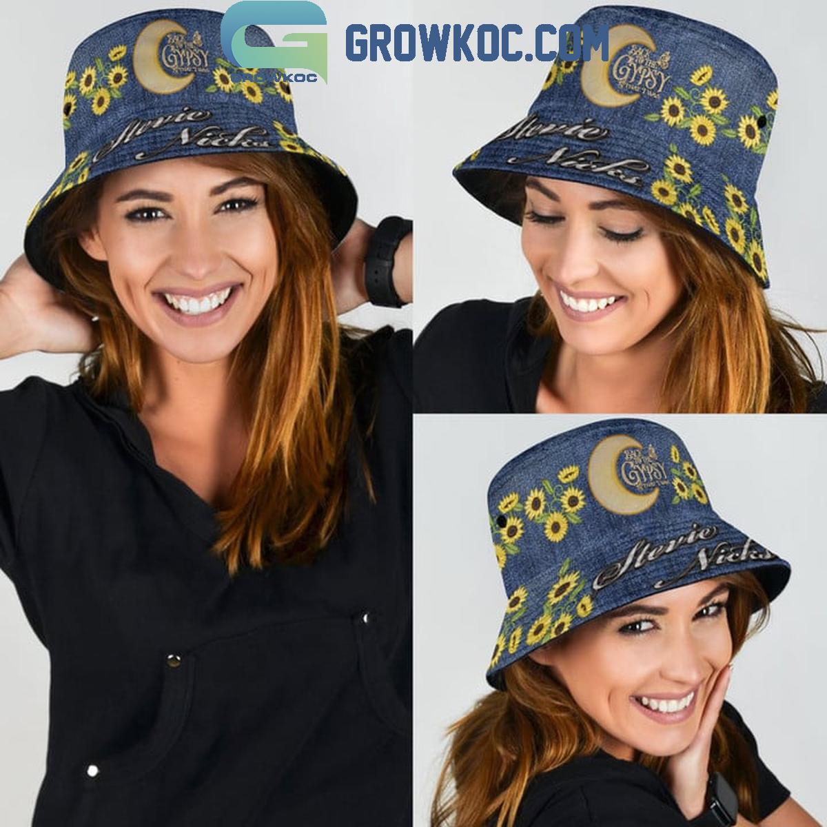 Stevie Nicks Back To Gypsy Time Bucket Hat HG Summer Vacation Gifts ...