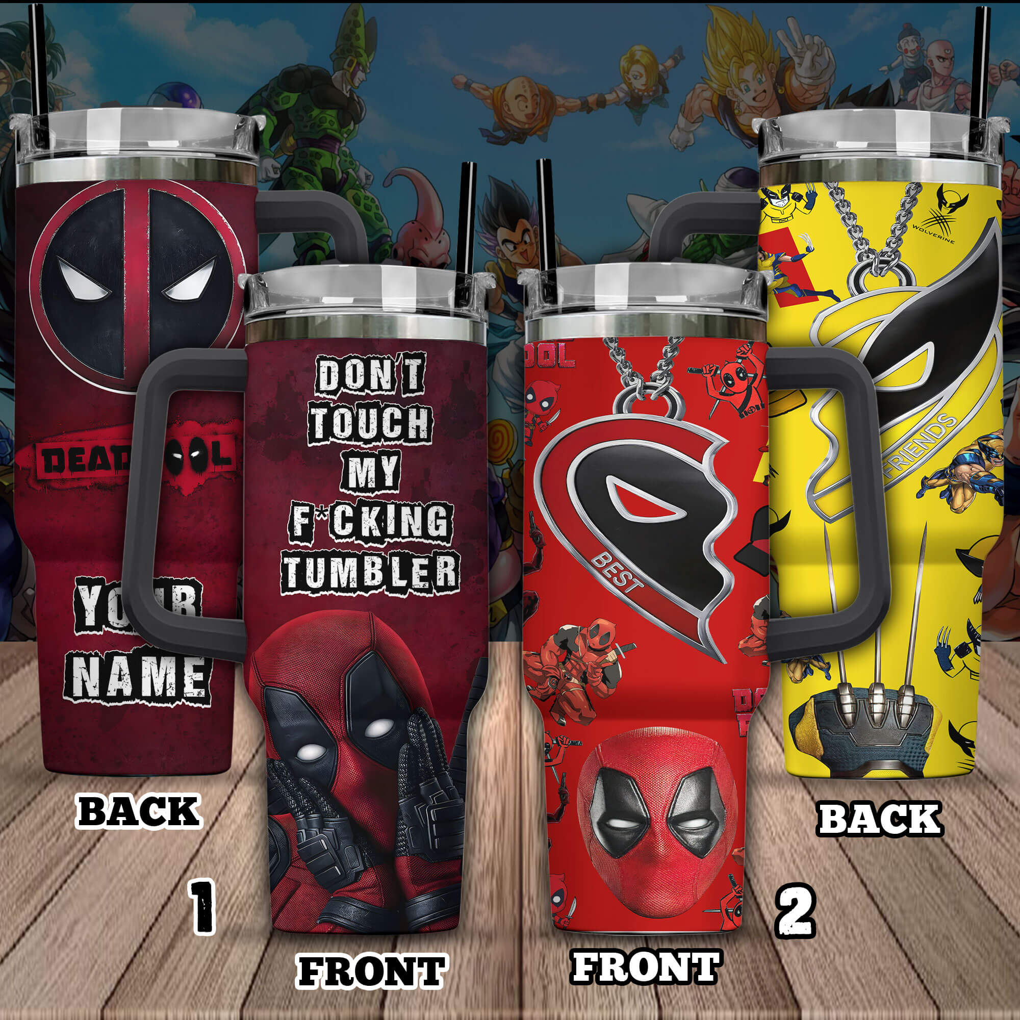 Combo 2 of Funny Deadpool Customized x Marvel Studios Deadpool ...