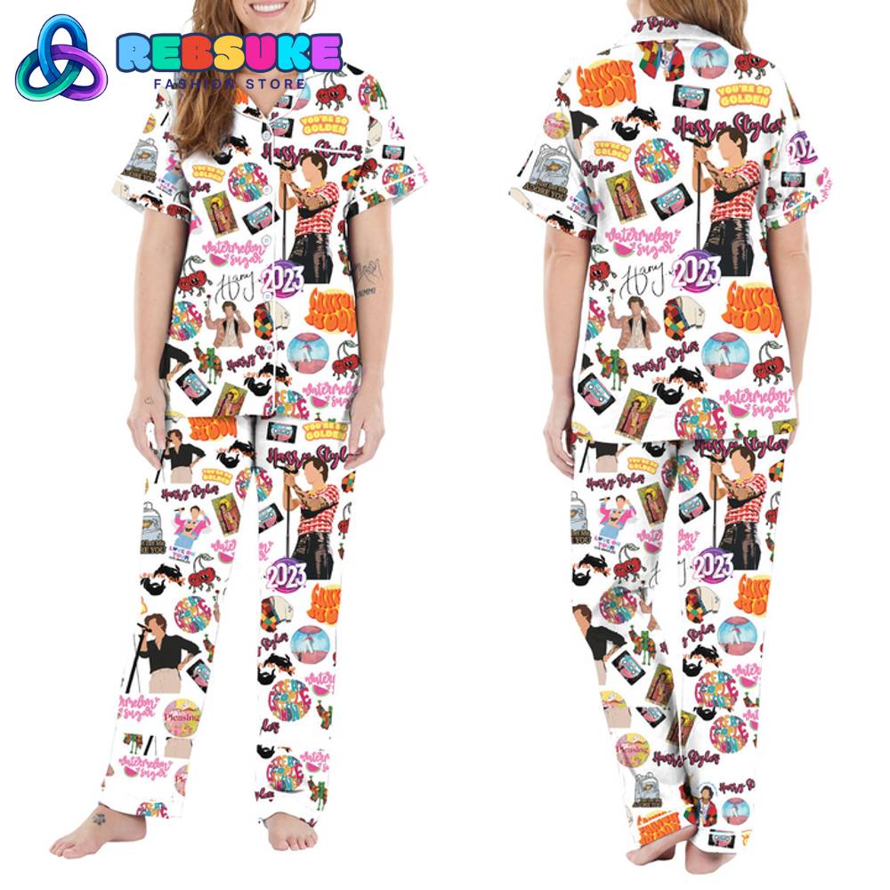 Harry Styles Singer Short Long Sleeve Or Short Sleeve Pyjama Pajamas ...