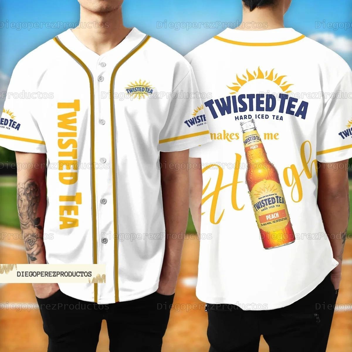 Twisted Tea Shirt Twisted Tea Baseball Jersey HG Twisted Tea Jersey ...