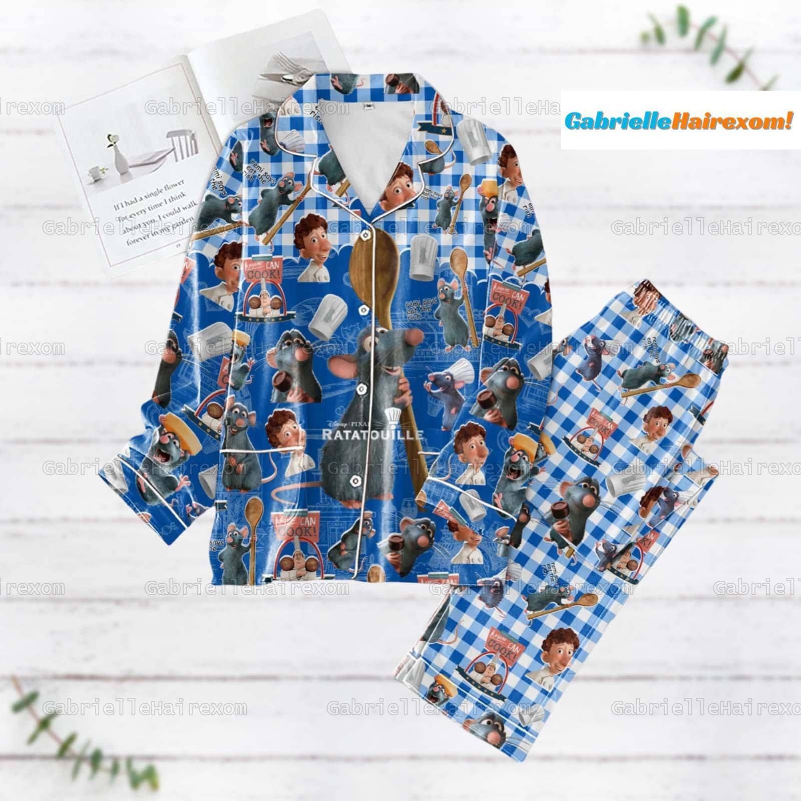 Ratatouille Pajamas Set HG Ratatouille Remy Pyjamas Disney Remy Pajamas ...