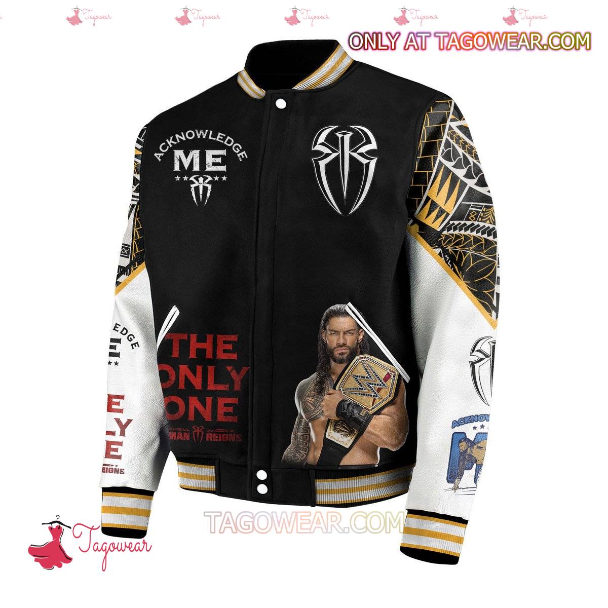Wwe Roman Reigns Tribal Chief HFN Baseball Jacket – Designfullprint