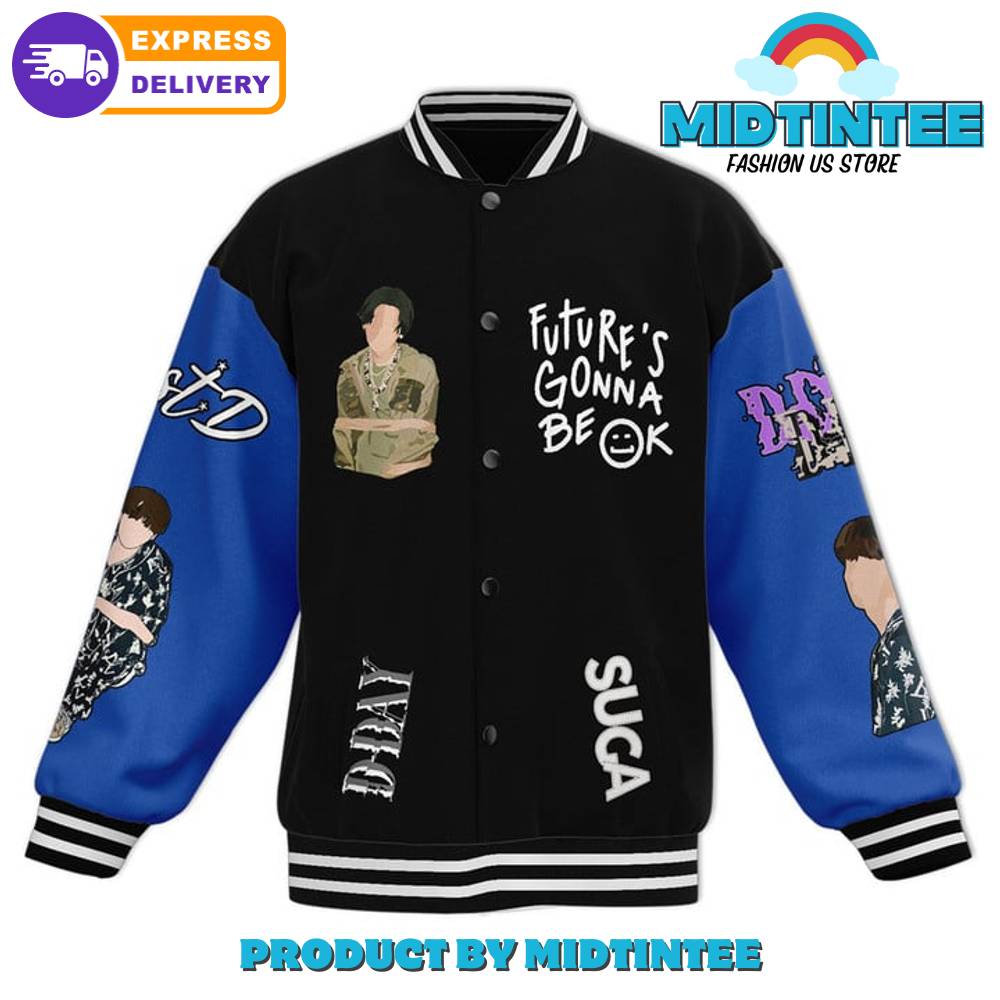 BTS Suga Road To D-Day Baseball Jacket HG – Designfullprint