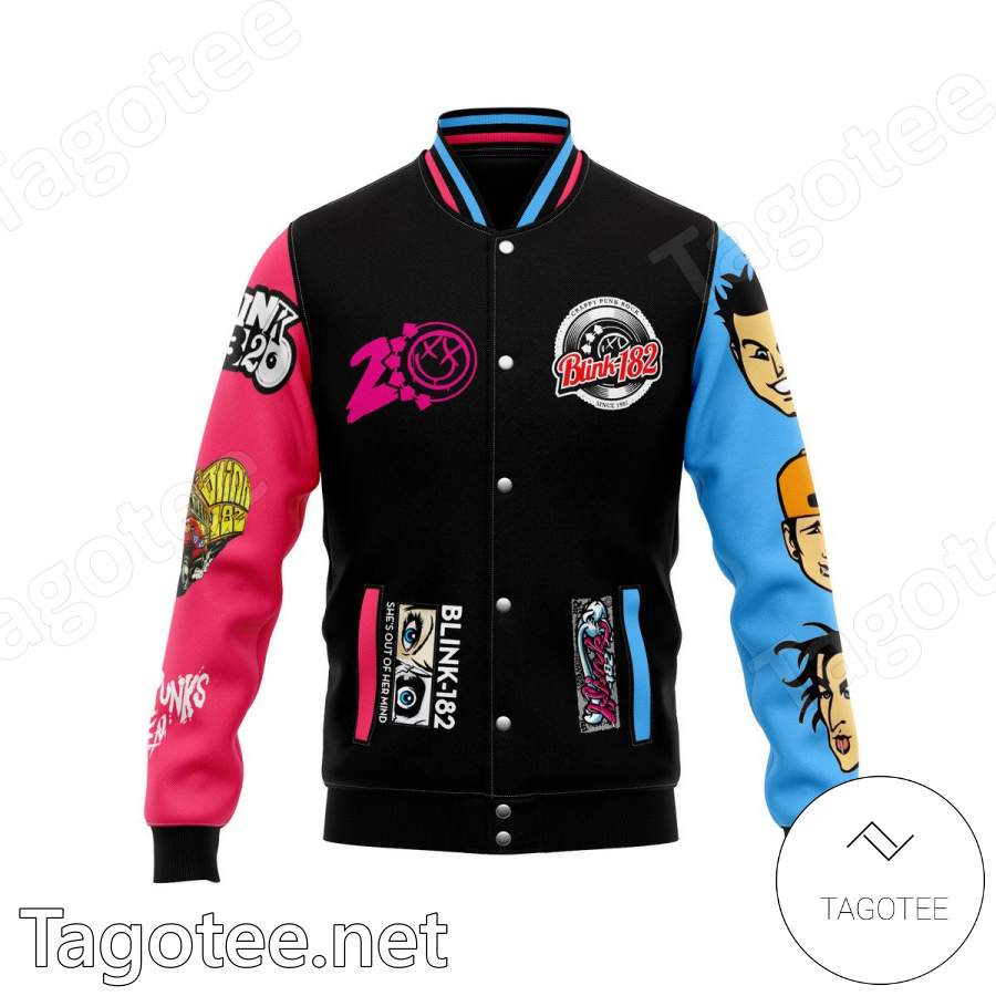 Blink-182 20 Years HFN Baseball Jacket or Bomber Jacket – Designfullprint