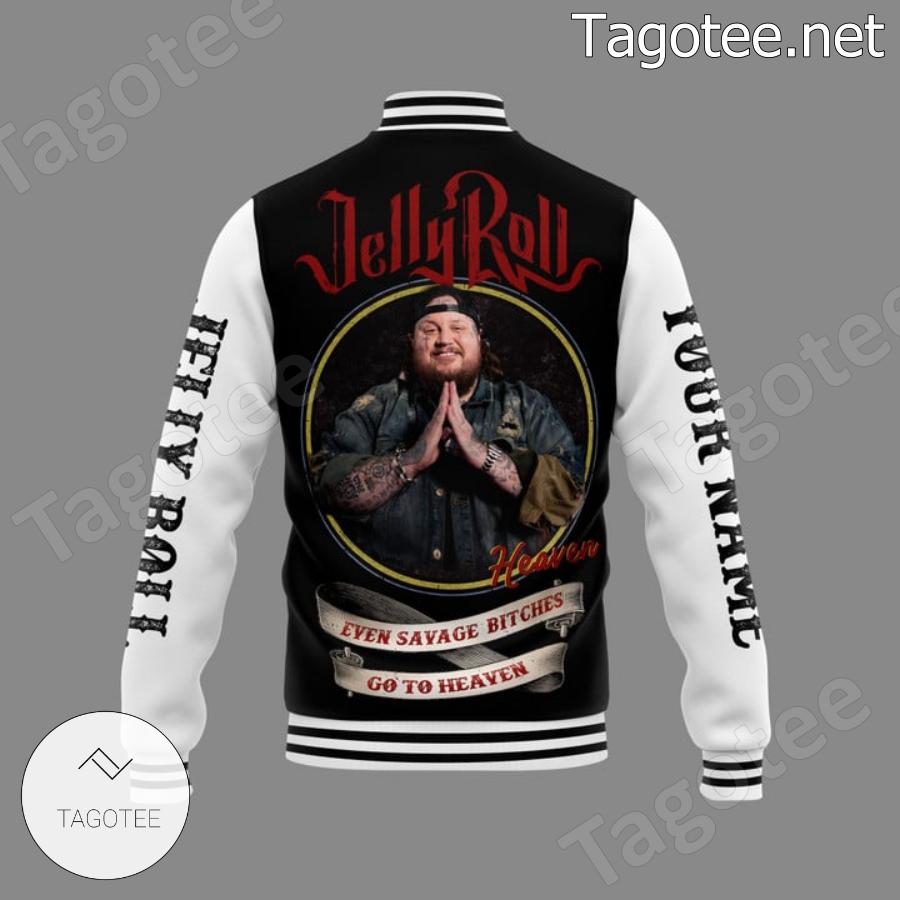 Jelly Roll Heaven Personalized HFN Baseball Jacket or Bomber Jacket ...