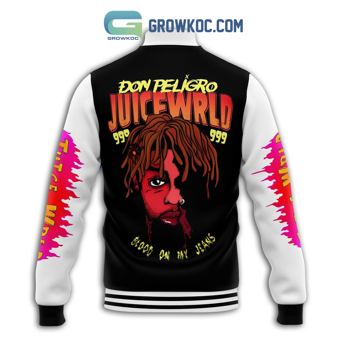 Juice Wrld Don Peligro Personalized Baseball Jacket Bomber Jacket NVA ...