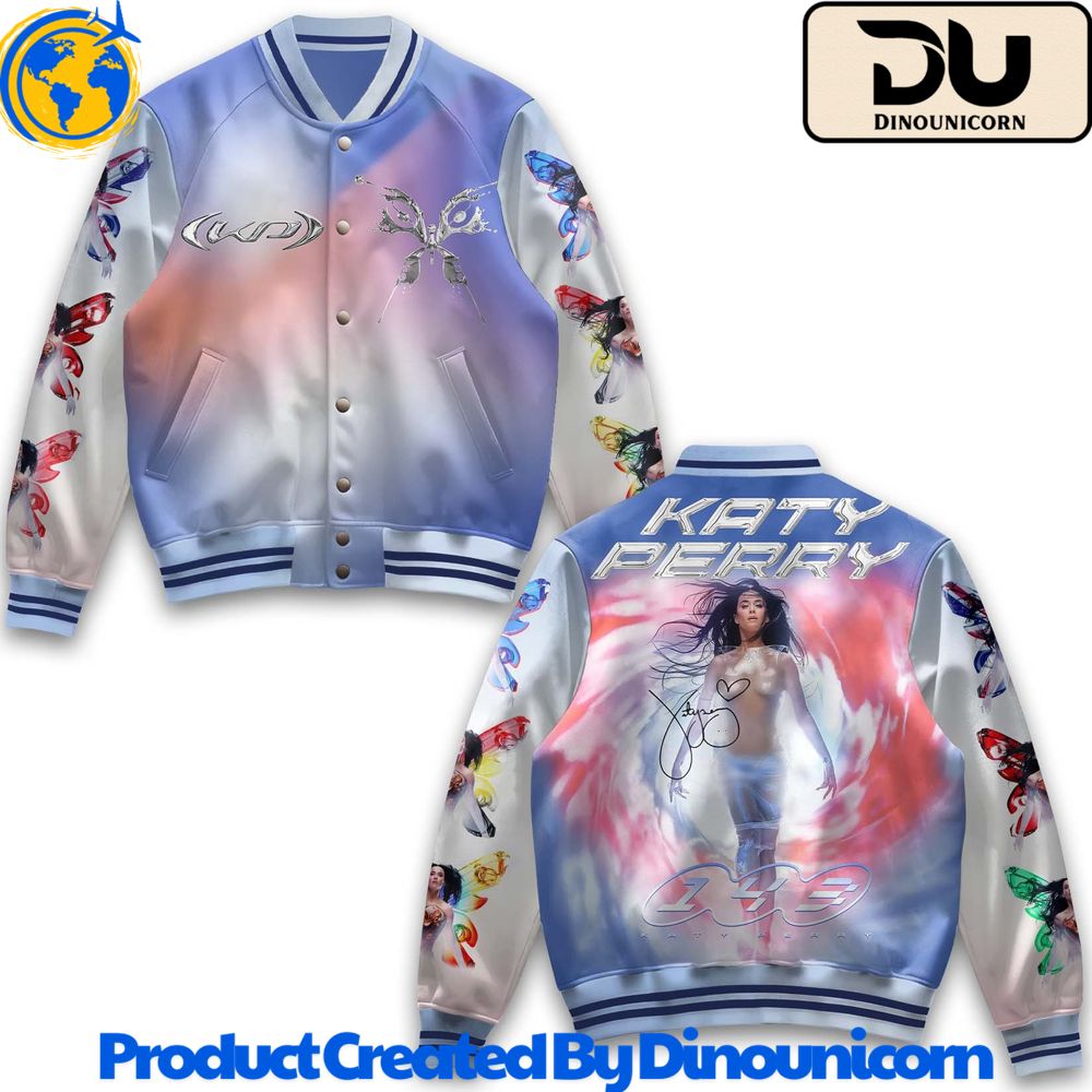 Katy Perry Baseball Jacket Bomber Jacket NVA Varsity Jacket For Kid ...