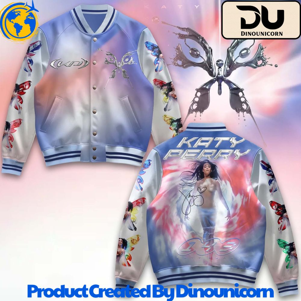 Katy Perry Baseball Jacket Bomber Jacket NVA Varsity Jacket For Kid ...