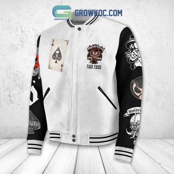 Motorhead Rose Tattoo Airbourne Personalized Baseball Jacket NVA ...