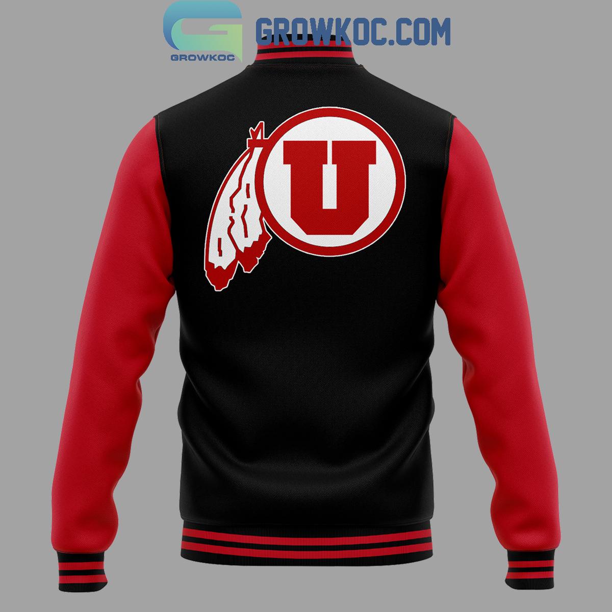 Utah Utes Football Motuapuaka Collaboration 2024 Baseball Jacket NVA ...