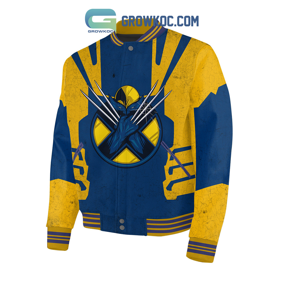 Wolverine The Pain Proud Fan Baseball Jacket Bomber Jacket NVA Varsity ...