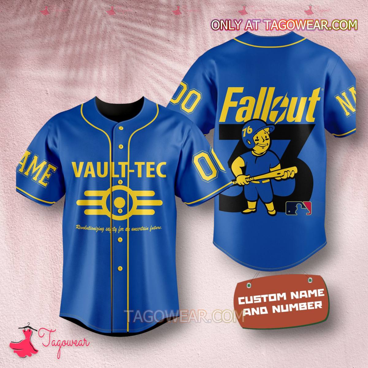 Fallout Vault-tec Nba Basketball Player Personalized HFN Adult And Kid ...