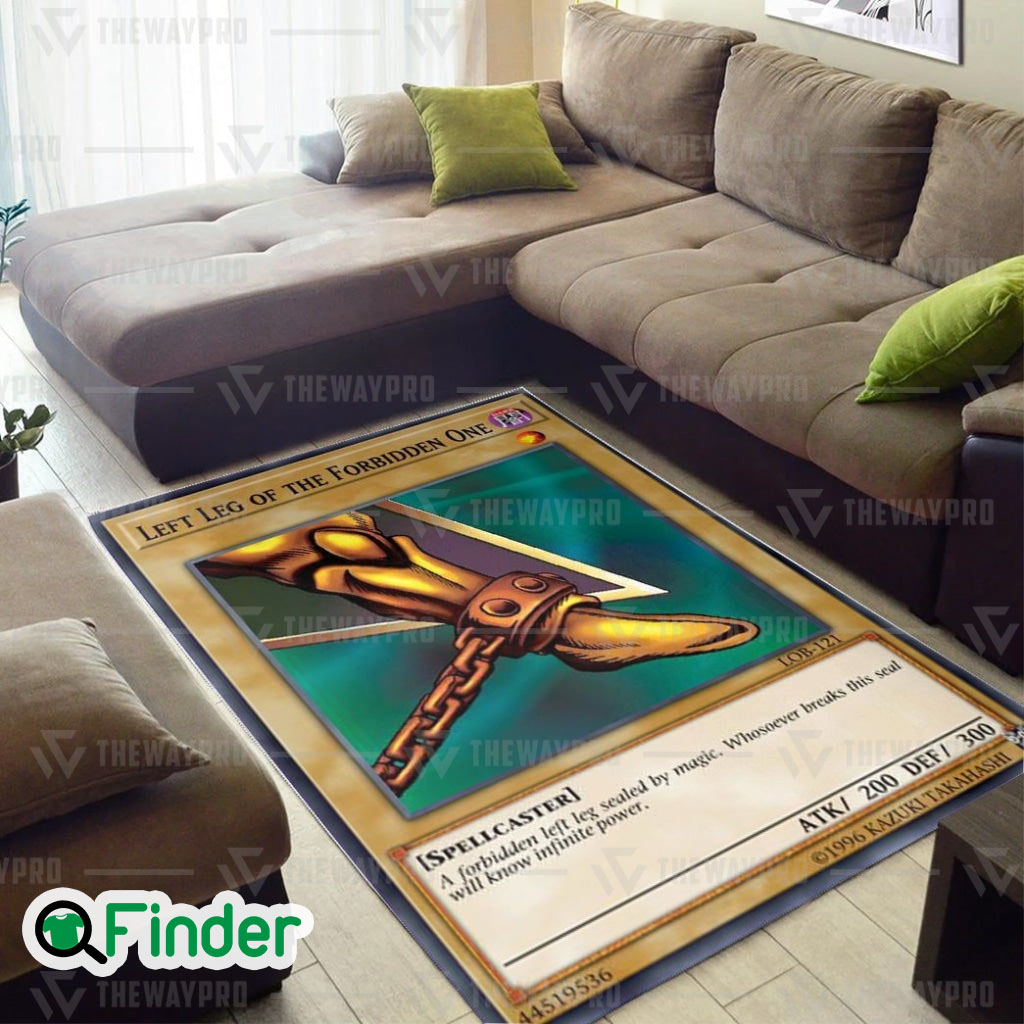 YuGiOh Exodia Left Leg of the Forbidden One Custom Trading Card Game ...