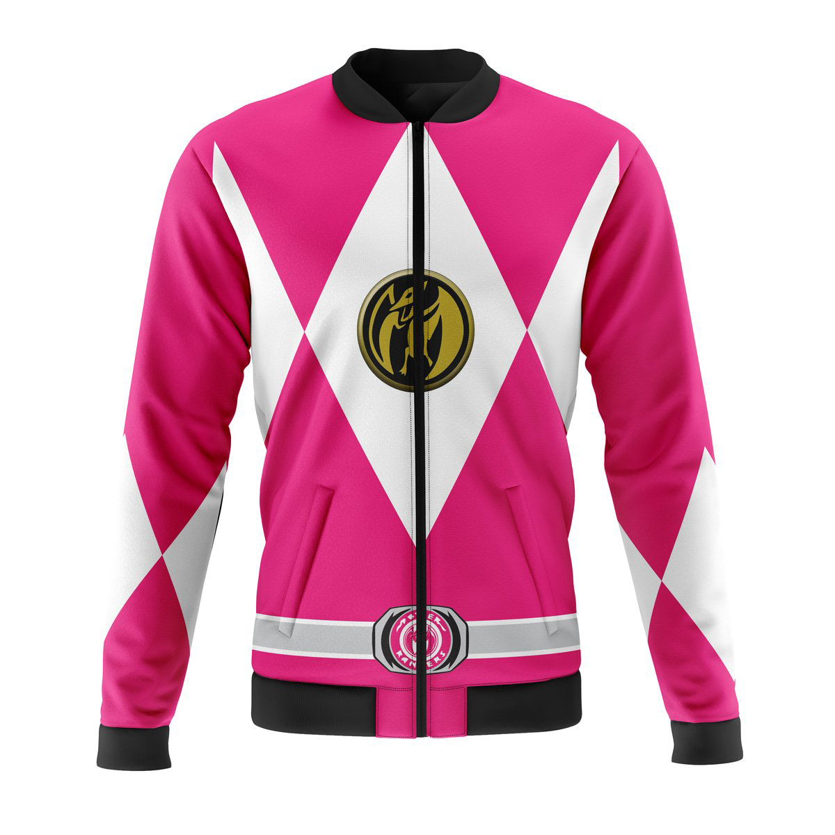 Pink Ranger Mighty Morphin Power Rangers Casual Baseball Adult Kid ...