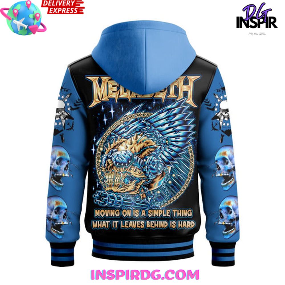 Megadeth Band Limited Edition Hooded Varsity Bomber or Jacket HG ...