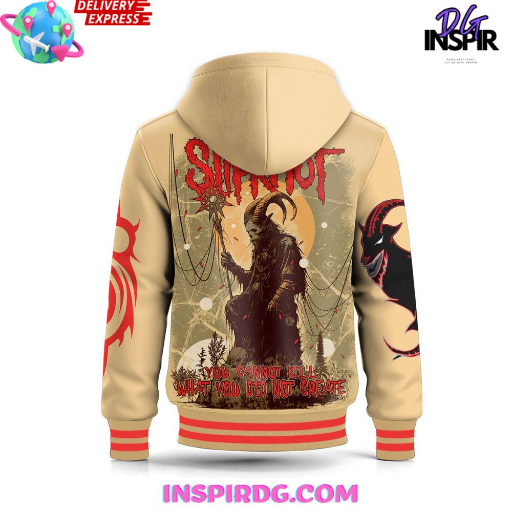Slipknot Rock Band Limited Edition Hooded Varsity Bomber or Jacket HG ...