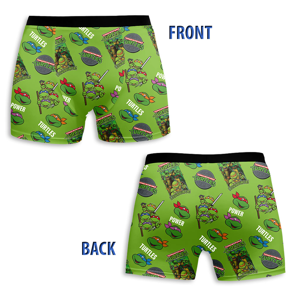 Teenage Mutant Ninja Turtles Cowabunga Men Boxer CP – Designfullprint