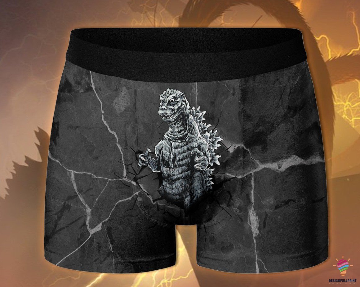 Godzilla Men Boxer Briefs NHD – Designfullprint