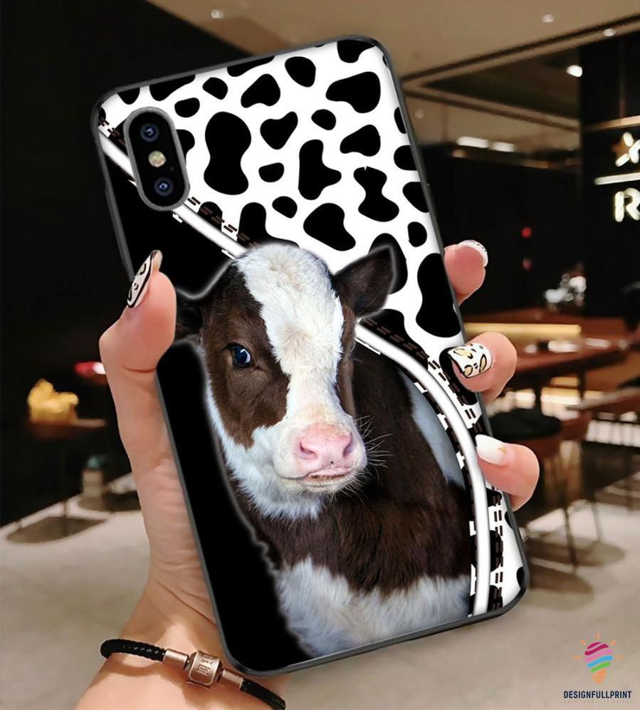 Cow Phone Case LH Cow Gifts For Her Farmer Gift – Designfullprint