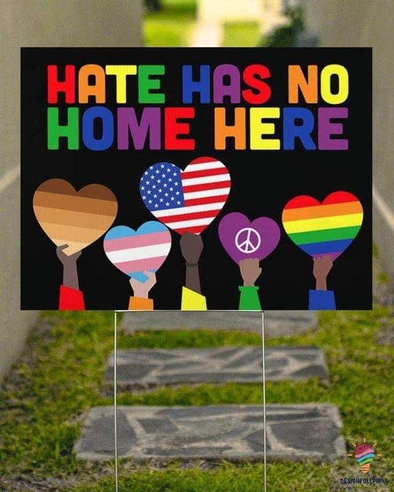 LGBT Pride Gift Idea LGBT Pride Yard Sign HG – Designfullprint