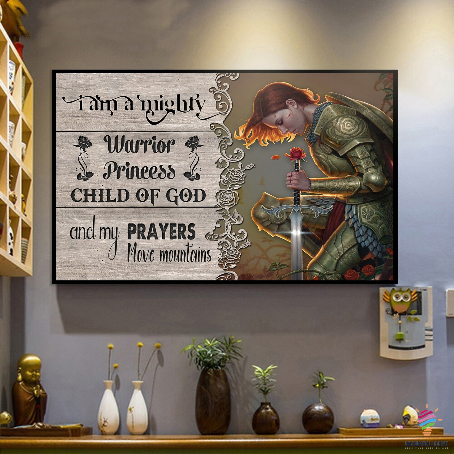 Gift For Hippie Warrior Princess Child Of Good Canvas CH Hippie Poster ...