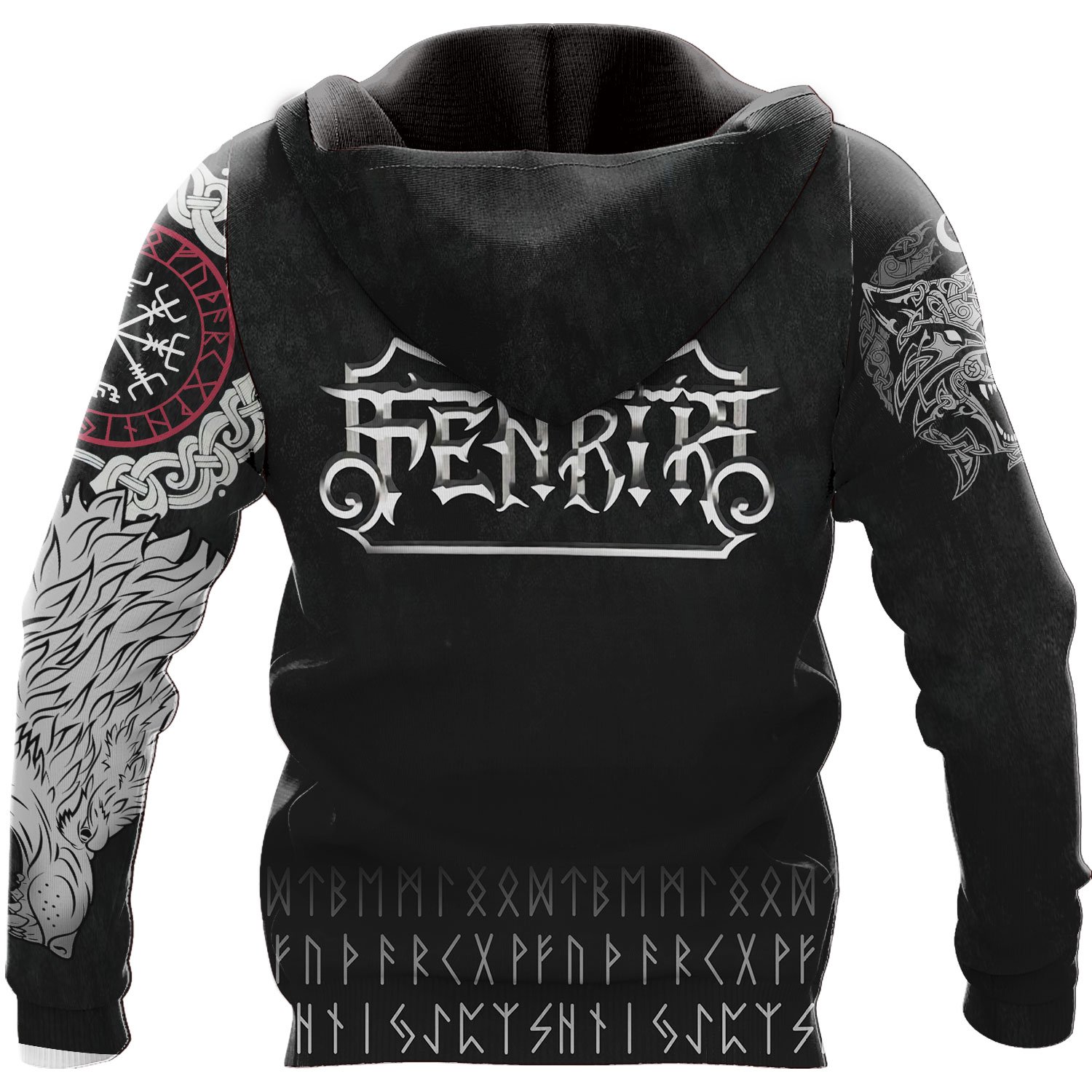 Viking Gift Viking American Viking Fenrir Viking Hoodie Pullover Unisex ...