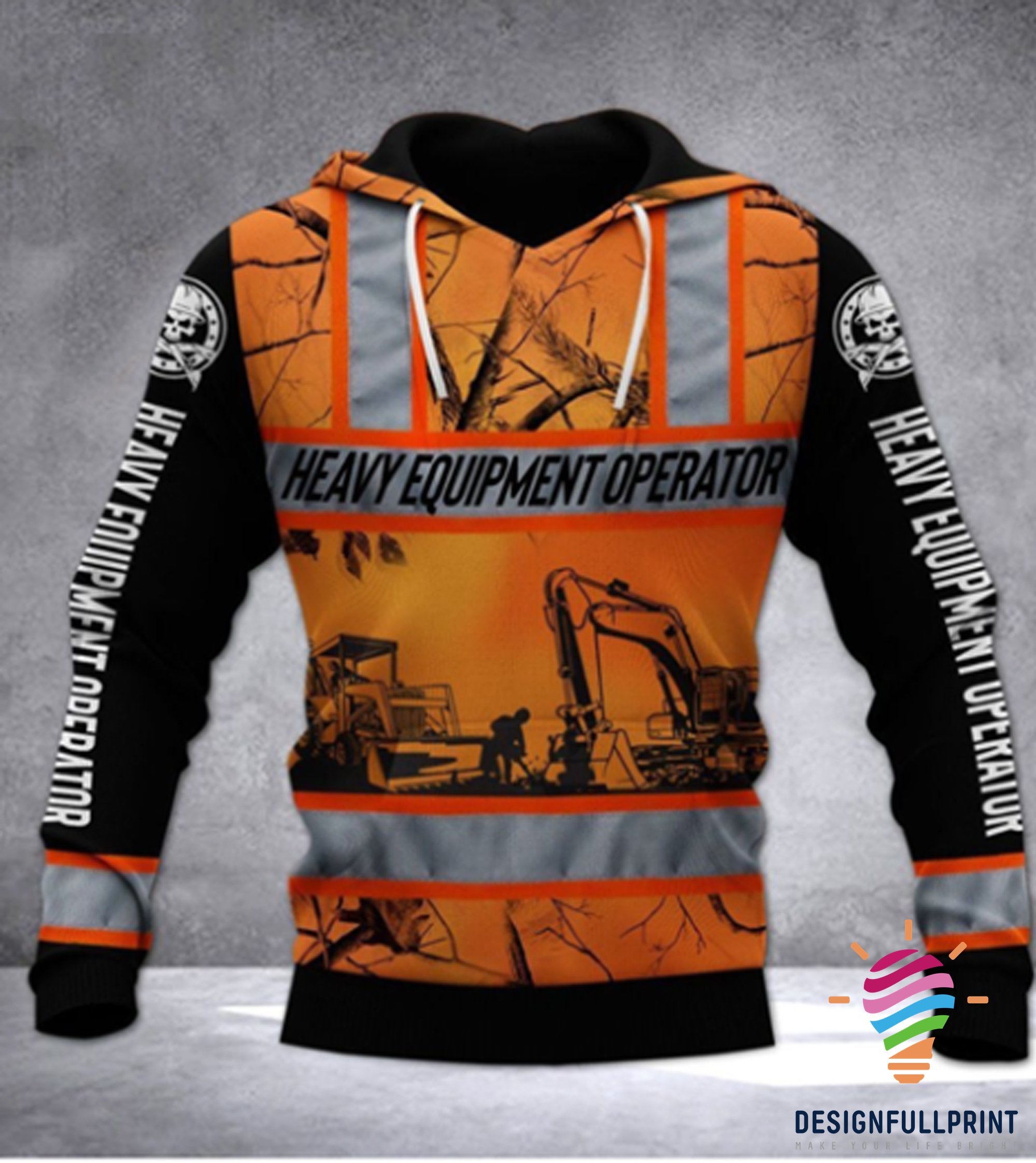 Heavy Equipment Operator Hoodie – Designfullprint