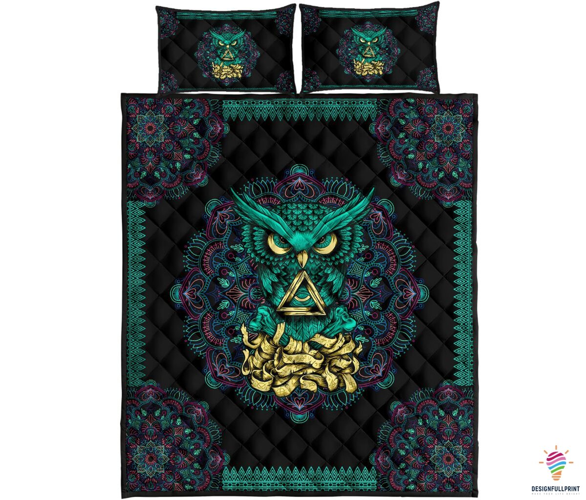 Owl Comforter Set Owl Bedding Set HG – Designfullprint