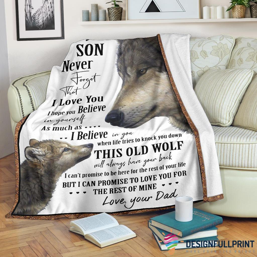 Gift For Wolf Lover Birthday Presents For Dad Wolf Dad to Son Native ...