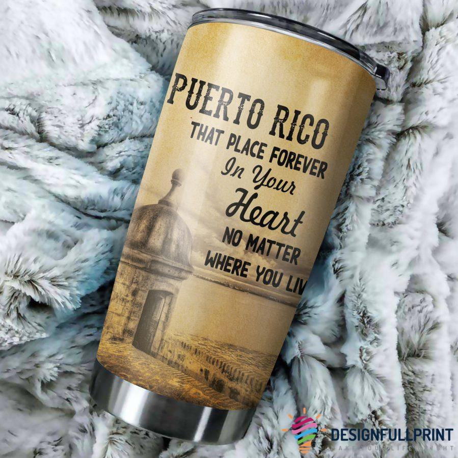 Puerto Rico Forever Tumbler – Designfullprint