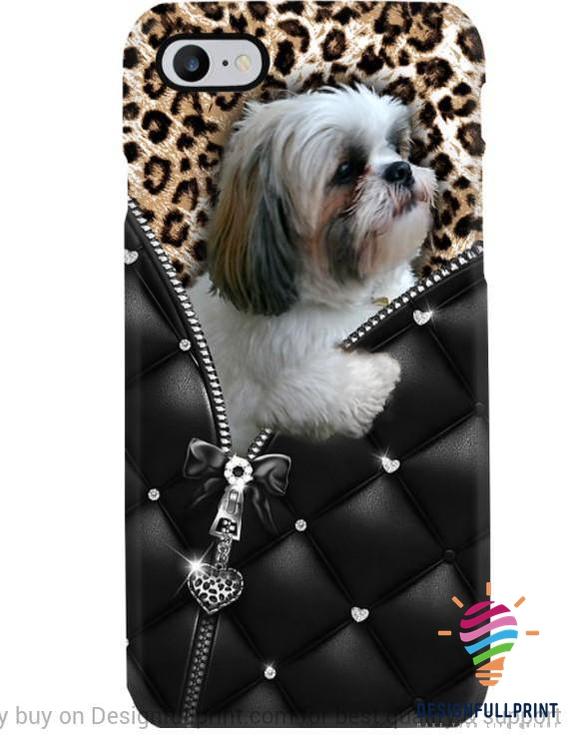 Cute Dog Phone Case Dog Lover Gift – Designfullprint