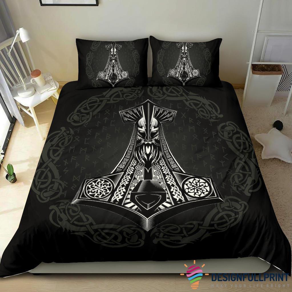 Viking Gift Viking American Black Viking Duvet Cover Viking Bedroom Set ...