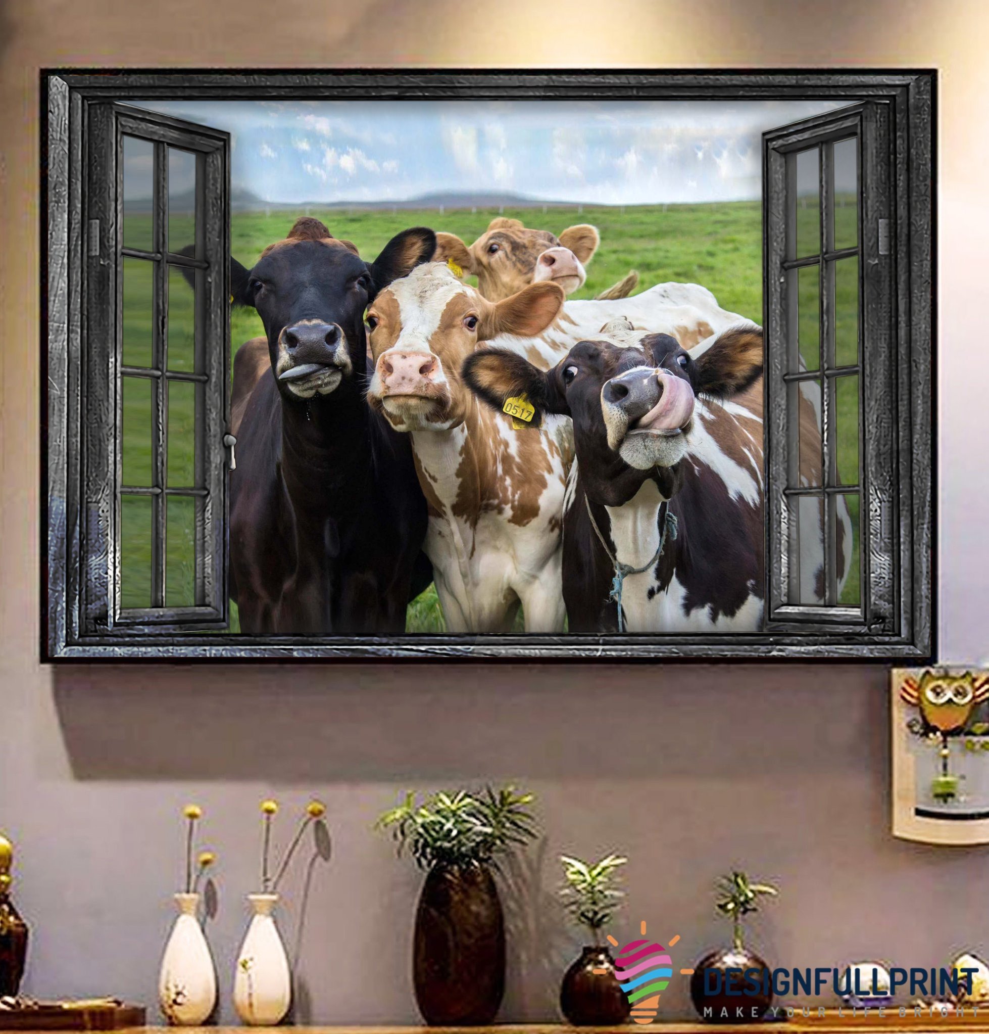 Cow Poster HG – Designfullprint